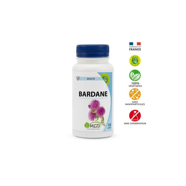 Bardane 120 Gélules 270mg - MGD – EUCALYPTUS