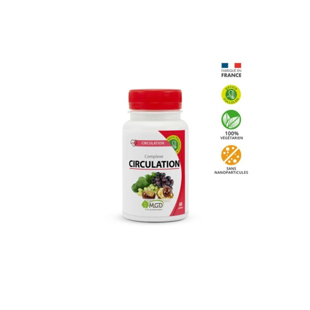 Complexe Circulation 60 Gélules 320mg - MGD – EUCALYPTUS