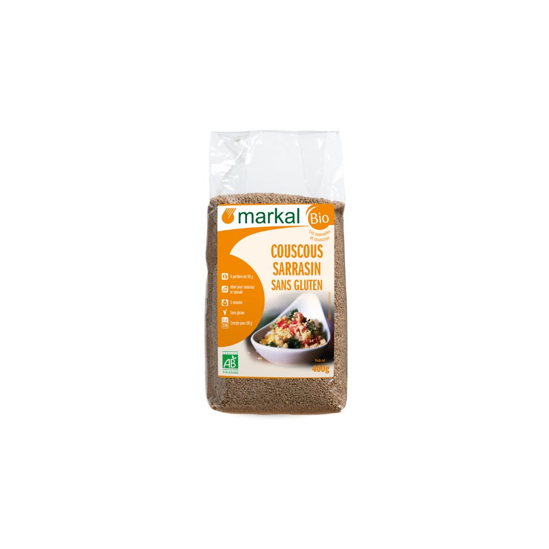 Couscous au Sarrasin Sans Gluten 400g - MARKAL – EUCALYPTUS