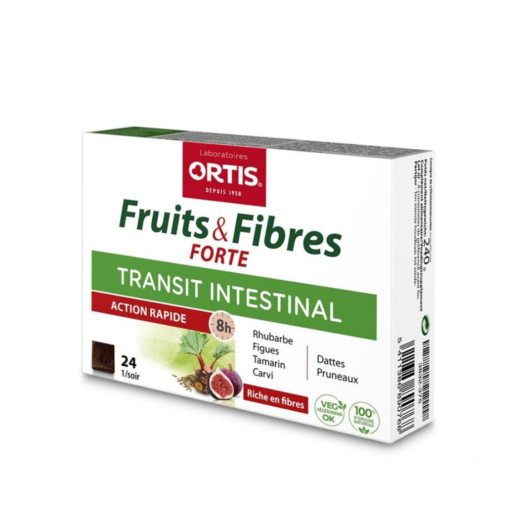Fruits et Fibres Forte 24 Cubes ORTIS – EUCALYPTUS